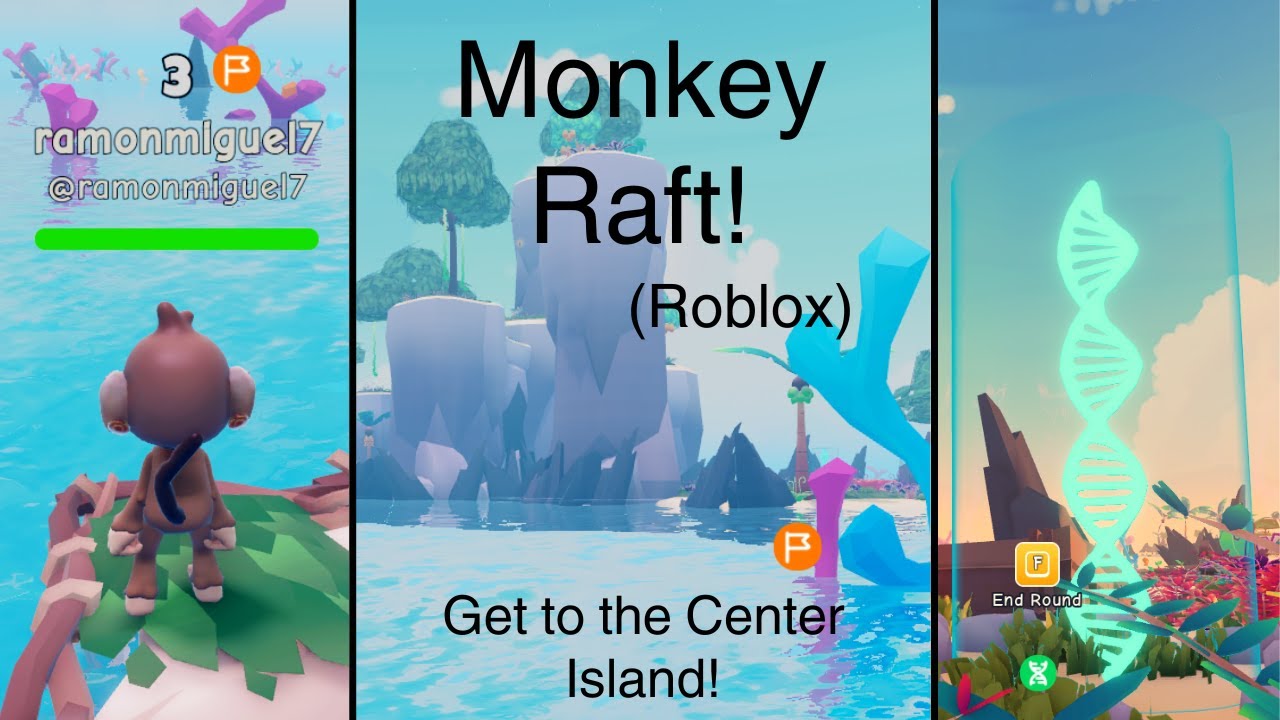 Monkey Raft! (Roblox) - YouTube