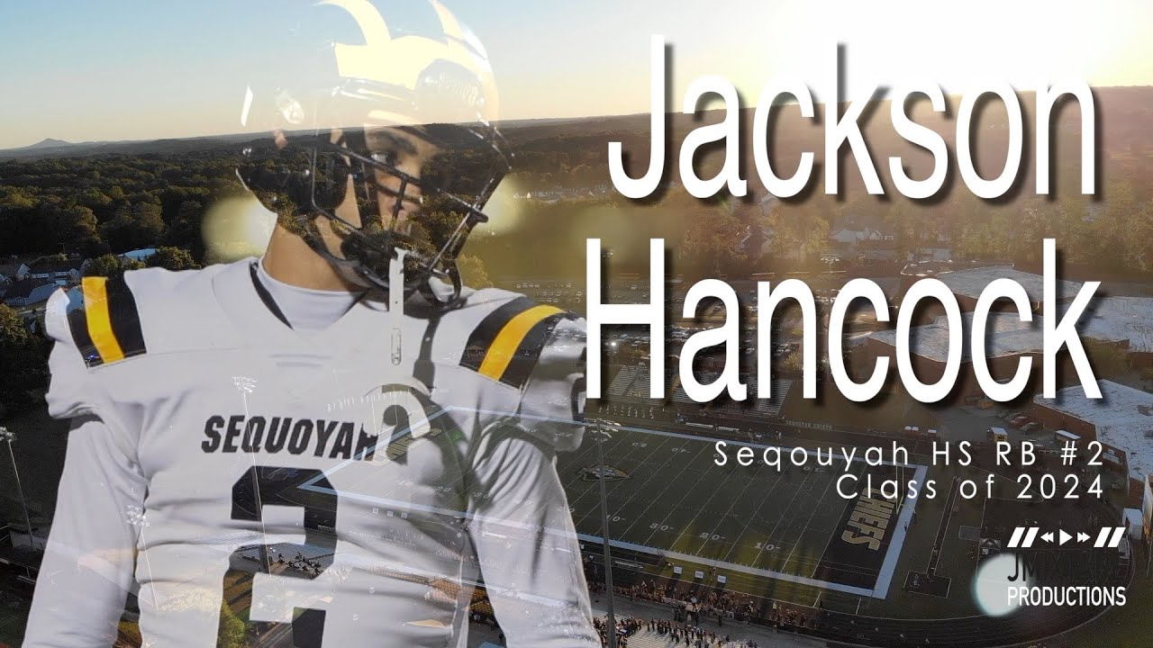 Jackson Hancock, Seqouyah HS, Class of 2024 Season Football Mix - YouTube