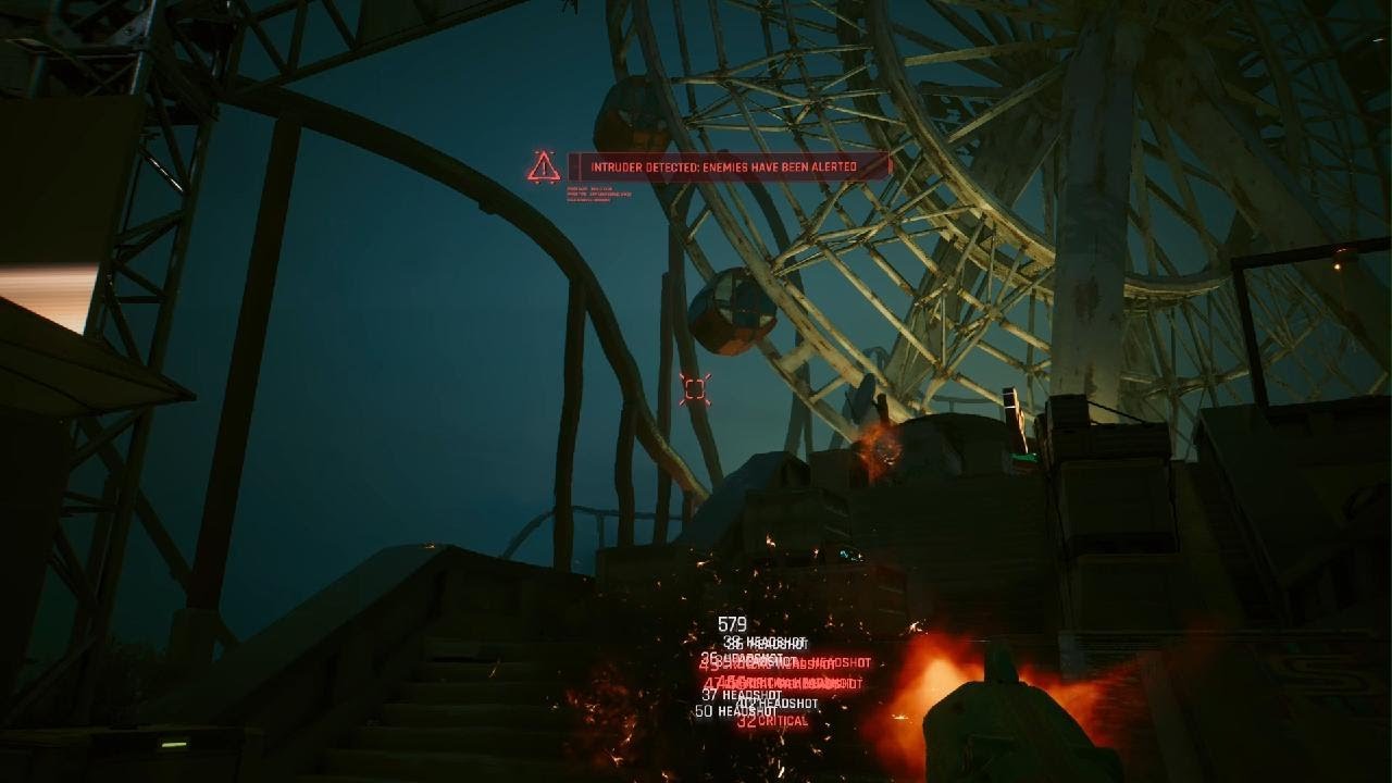 Cyberpunk 2077 Cyberpsycho Undying Heavy Gunner - YouTube