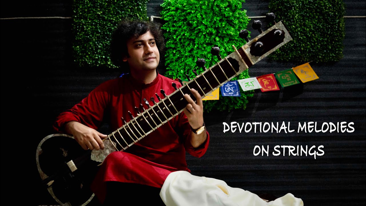Devotional Instrumental Music | Popular Melodies on Sitar | Sumit Singh ...