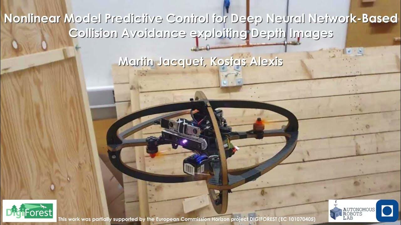 N-MPC for Deep Neural Network-Based Collision Avoidance exploiting Depth Images - YouTube