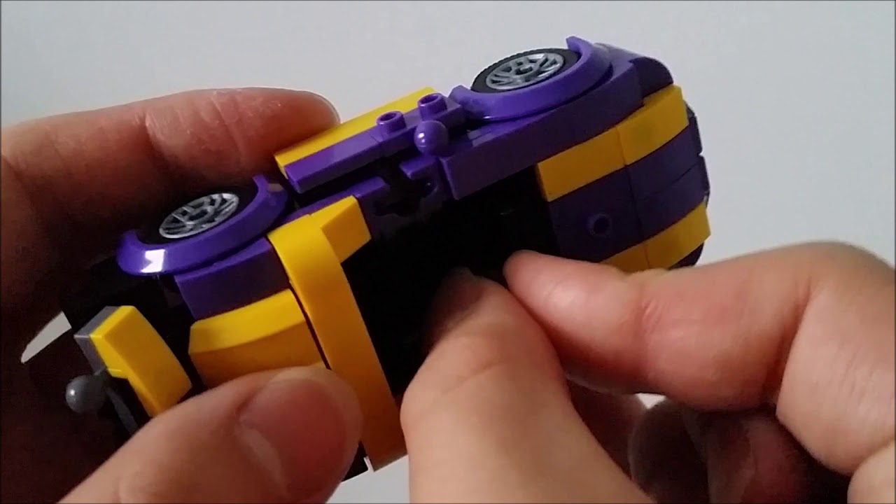 Fake Lego Purple Robot Review - YouTube