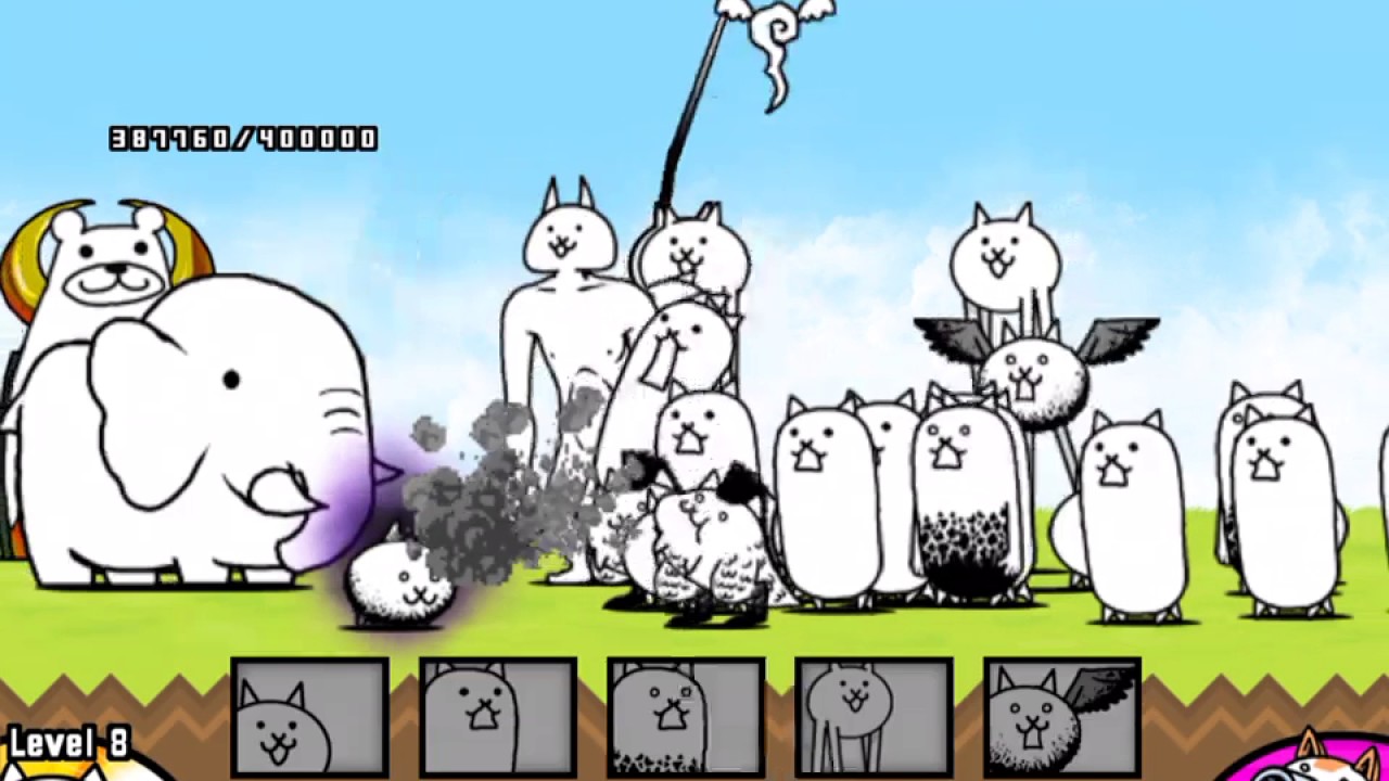 The Battle Cats - A completely viable Crazed Cat strategy - YouTube