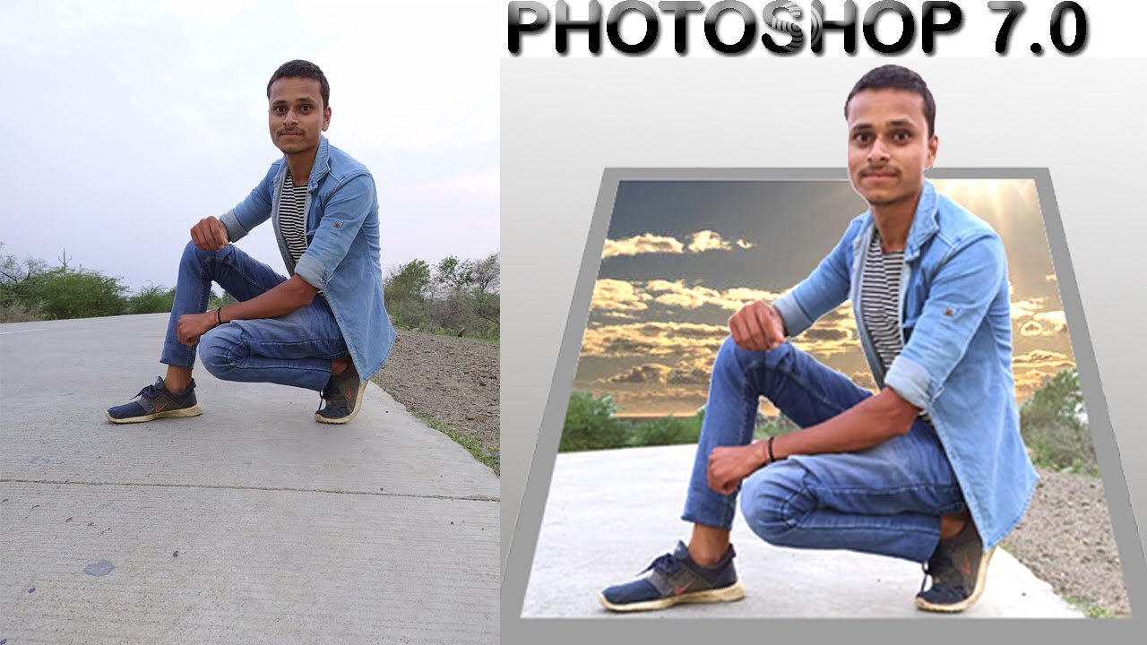 Photoshop 7.0 3D Editing [photoshop 7.0 editing] || 3D photo ...