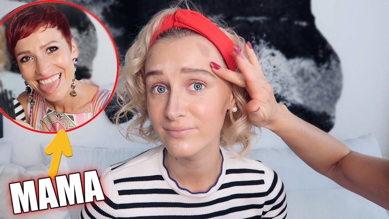 Mama macht mein Make - up 💄endet in einer Katastrophe..| Sashka - YouTube