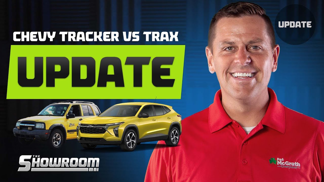 The Showroom: 2002 Chevy Tracker vs 2025 Chevy Trax | McGrath Chevyland ...