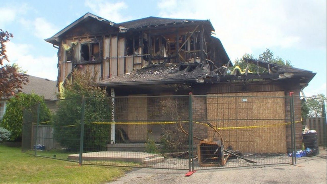 Jarvis house fire leaves mother and 3 children without home - YouTube