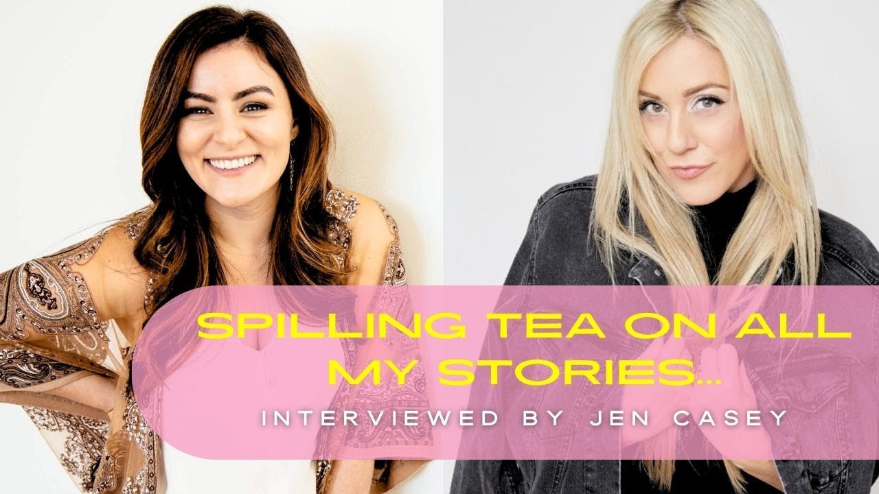 Spilling tea and sharing ALL my stories. Jen Casey interviews me for In ...
