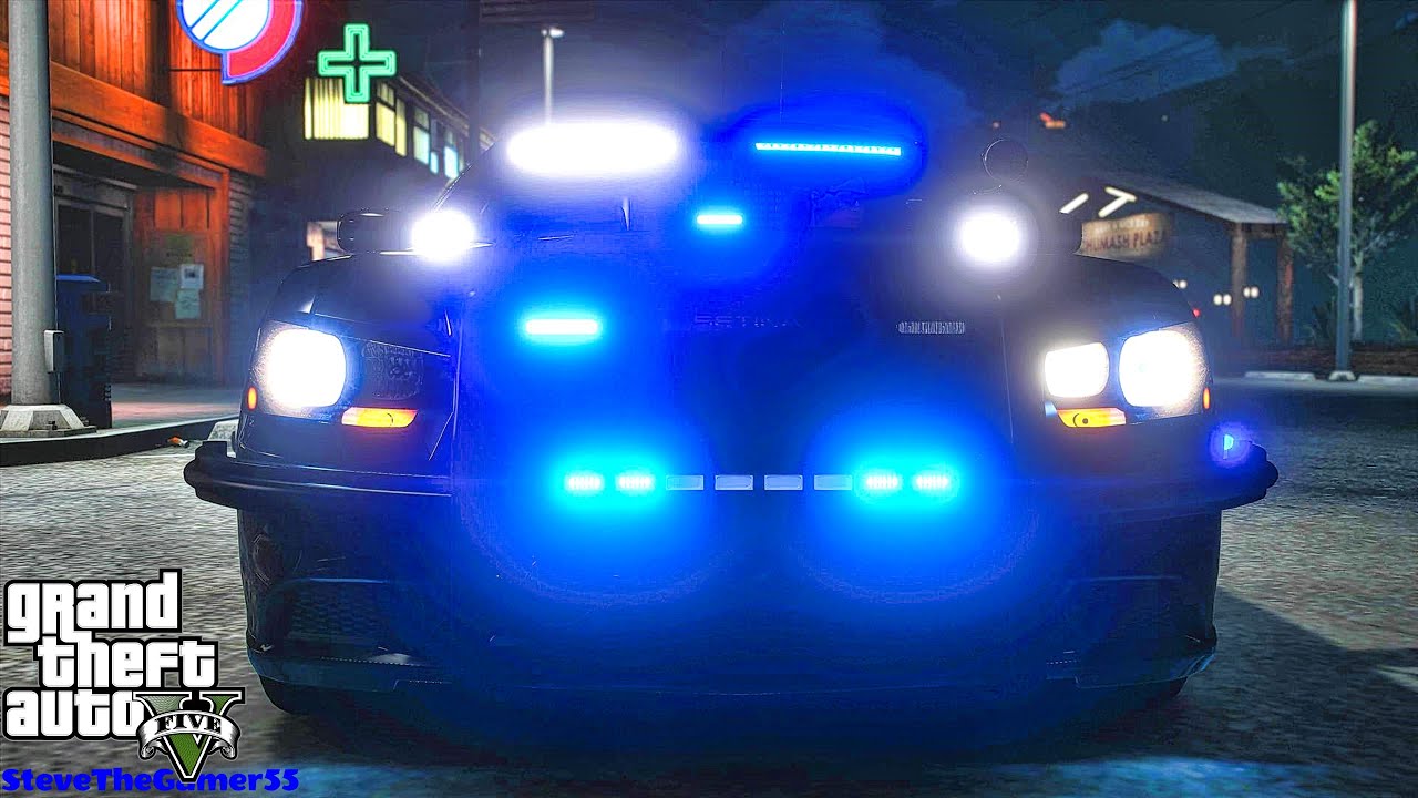 Playing GTA 5 As A POLICE OFFICER Highway Patrol|| GSP|| GTA 5 Mod| 4K ...