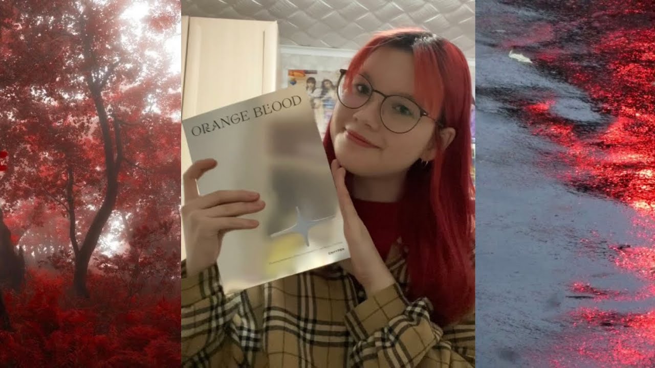 распаковка альбома orange blood - enhypen (kalpa version) // enhypen ...