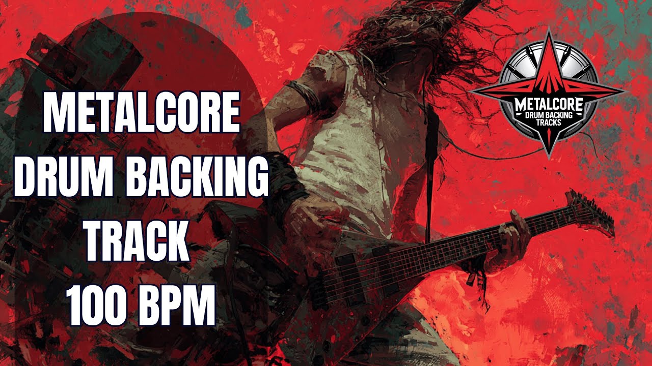 100 BPM Metalcore Drum Track – Controlled Heavy Groove - YouTube