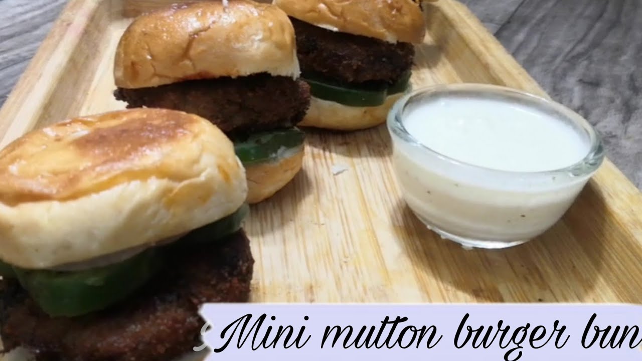 Mutton Mini Burger Bun - YouTube