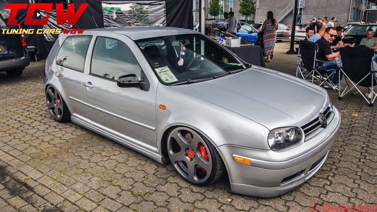 Building of a VW Golf MK4 GTI 25th Anniversary Bagged on BBS RC Rims In ...
