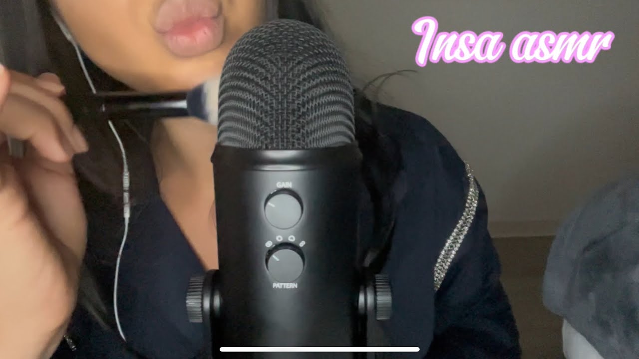 Ma première vidéo Asmr (mouth sound, hand movement, taping..) - YouTube