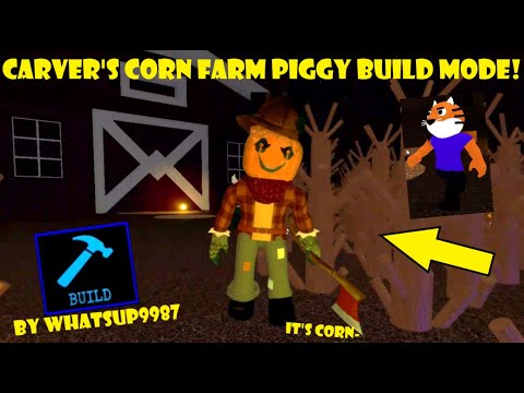 Carver's Corn Farm Piggy Build Mode! (Made by @whatsup9987) - YouTube