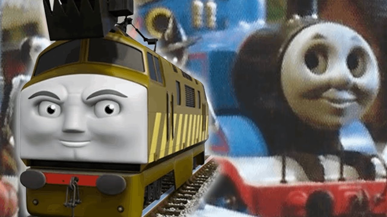 Diesel 10 Narrates Scaredy Engines - YouTube