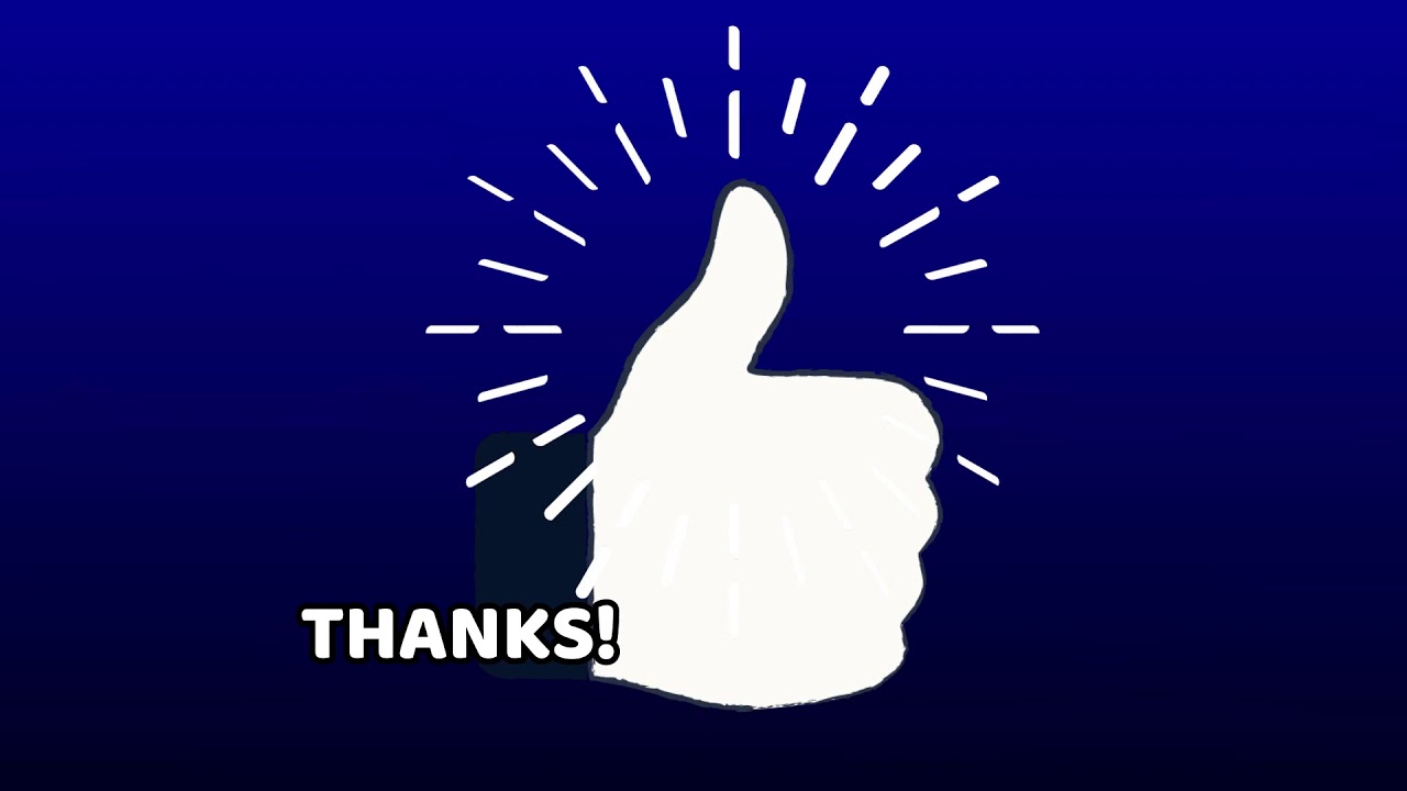 FREE TO USE THUMBS UP THANKS - YouTube