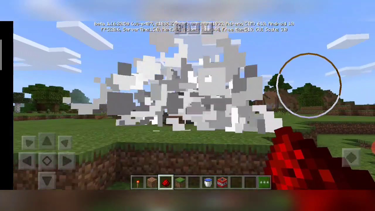 Making a TNT cannon and found a Herobrine monument 😱🤯. - YouTube