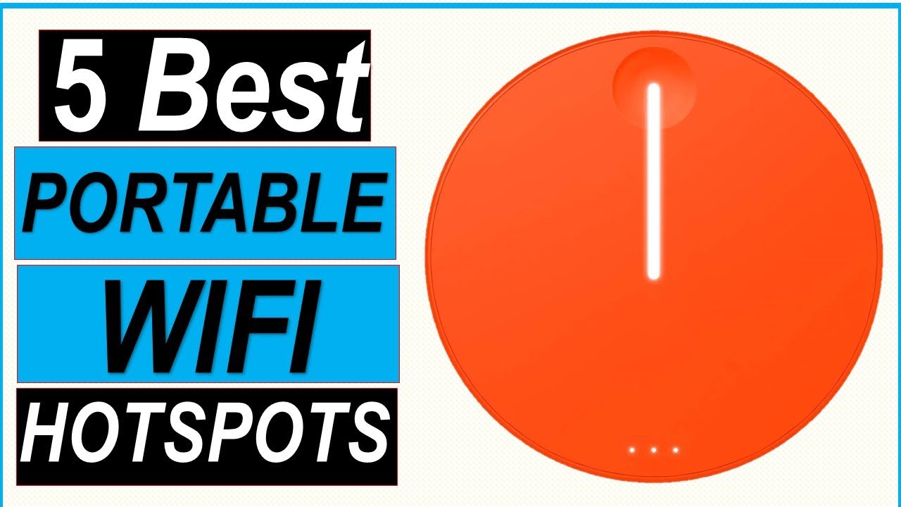 Top 5 Best Portable Wifi Hotspots in 2023 : Best Portable Wifi Hotspots ...