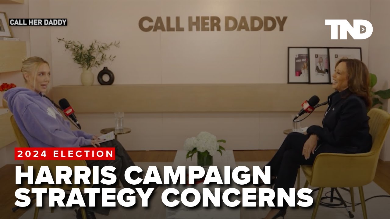 Harris media blitz, including 'Call Her Daddy' podcast visit has some ...