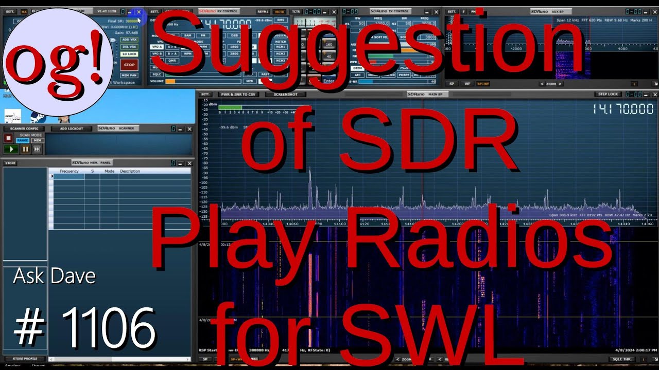Suggestion of SDR Play Radios for SWL (#1106) - YouTube