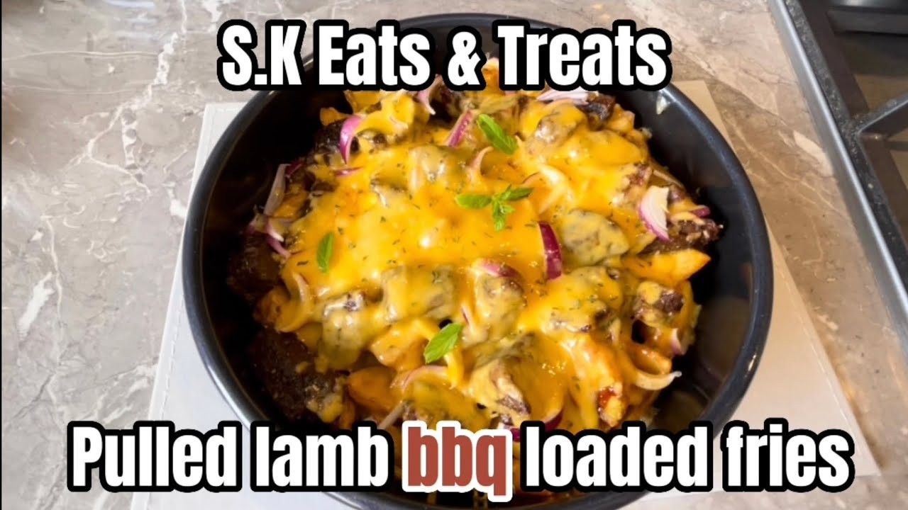 How to Make Pulled lamb bbq loaded fries :) - YouTube