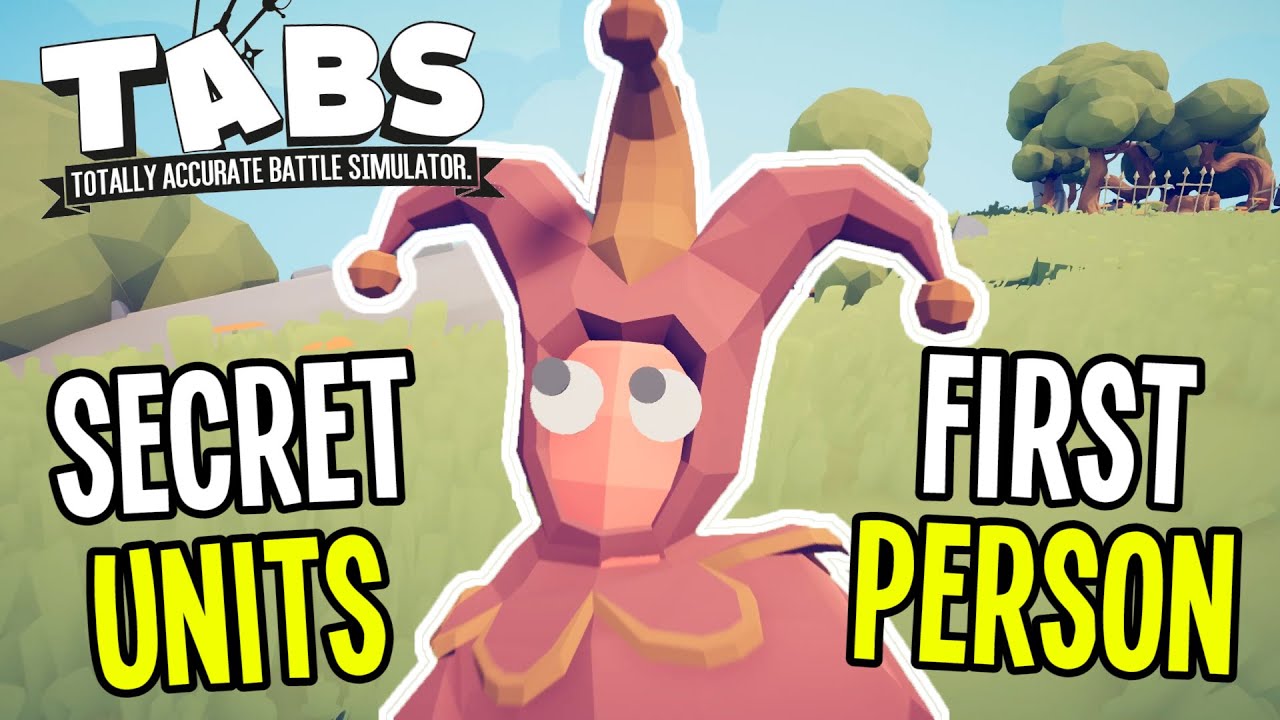 TABS - NEW! SECRET UNITS and FIRST PERSON - Jester, Vlad, Ullr ...