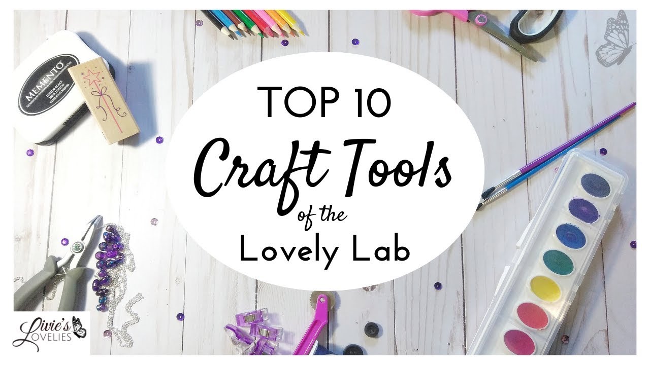 TOP 10 CRAFT TOOLS | CRAFT SUPPLY MUST HAVES - YouTube
