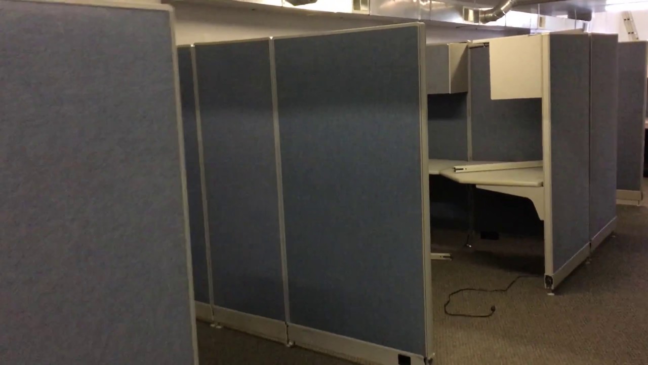Cubicle installation service in frederick, MD by Dave Song of Furniture ...