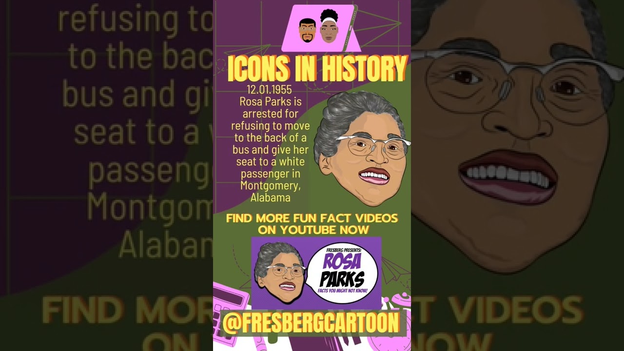 12.01.1955 | Rosa Parks is arrested for refusing to move to the back of ...