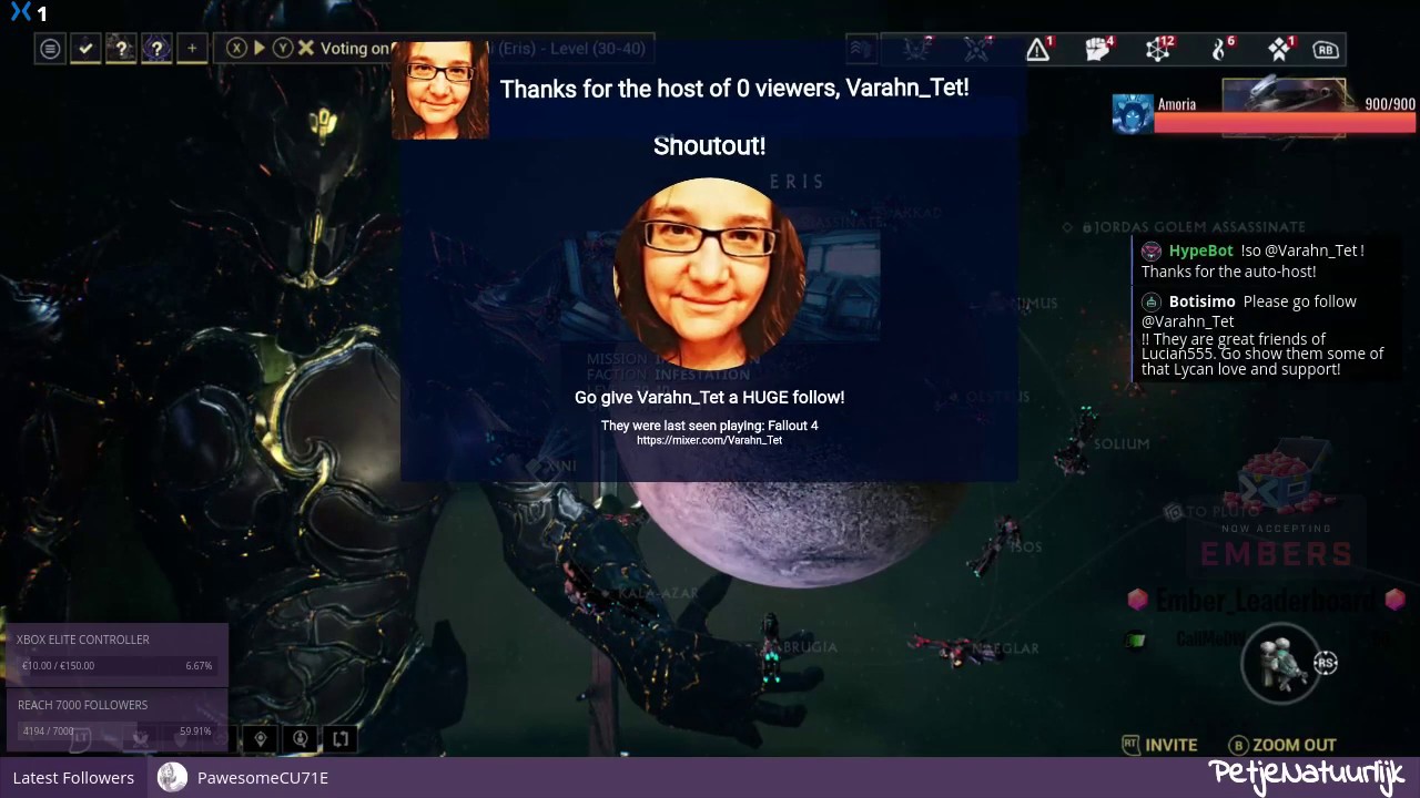 Warframe Completing planet NODES with AWESOME friends - YouTube