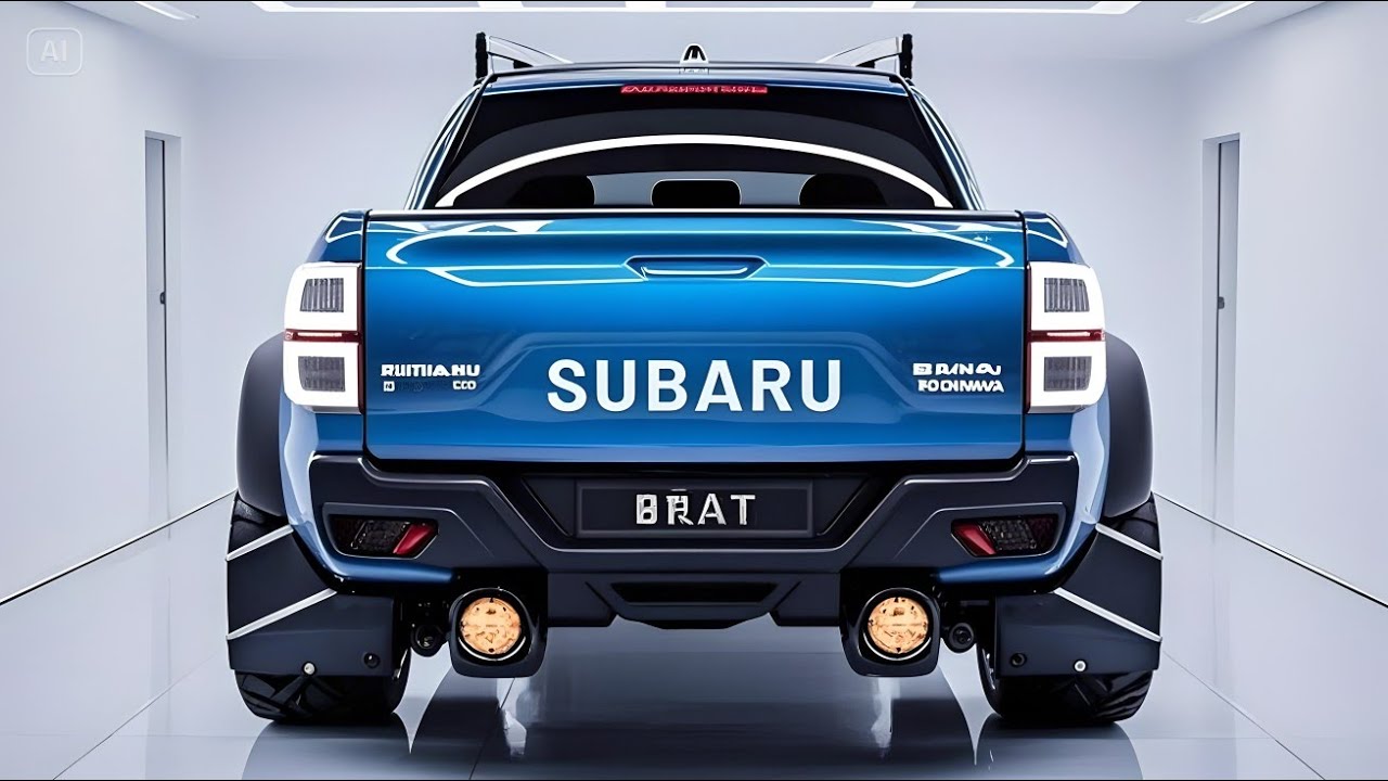 The All-New 2026 Subaru Brat Pickup Truck Returns with a Bold Modern ...