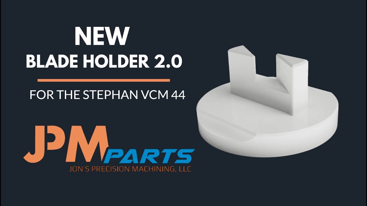 NEW Blade Holder Insert 2.0 by JPM! Eliminate Blade Hop on the Stephan ...
