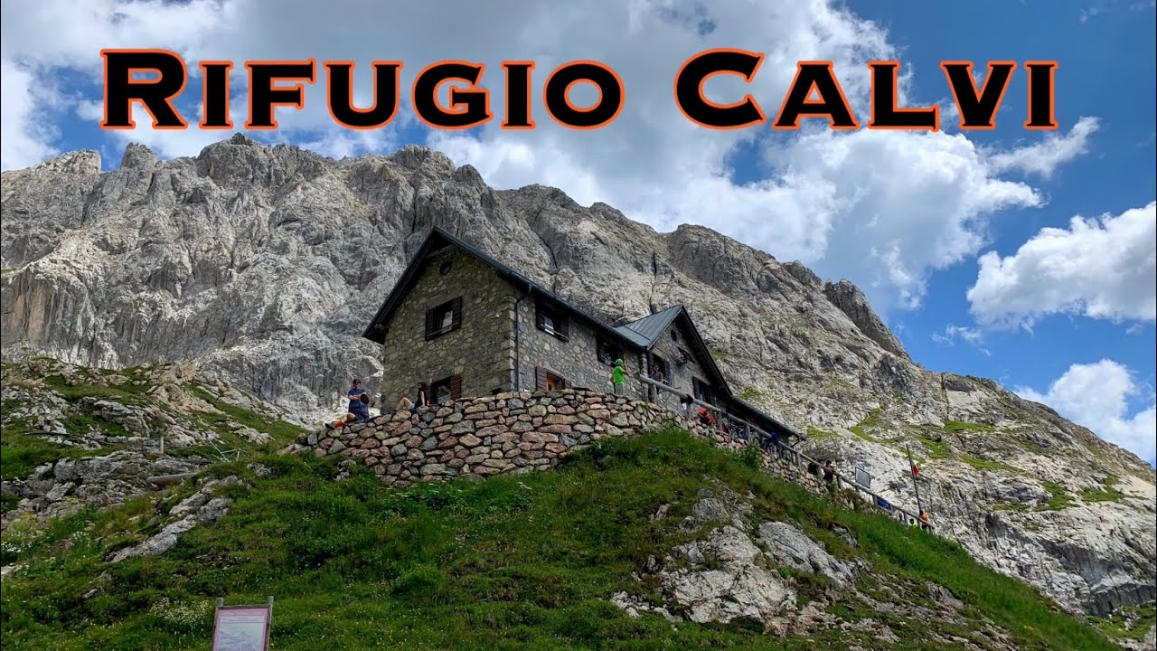 Rifugio Calvi: sentiero attrezzato dei Fortini - YouTube