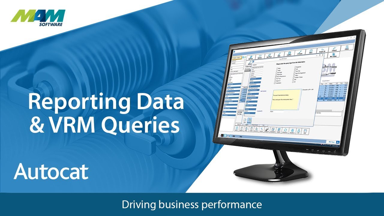 Reporting Autocat Data and VRM Queries | MAM Software - YouTube