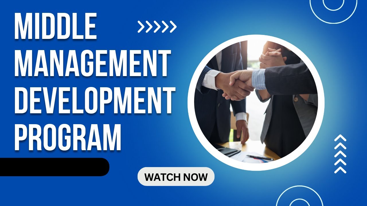 Middle Management Development Program - YouTube