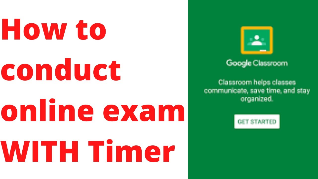 How to Conduct Online Exam WITH Timer - YouTube