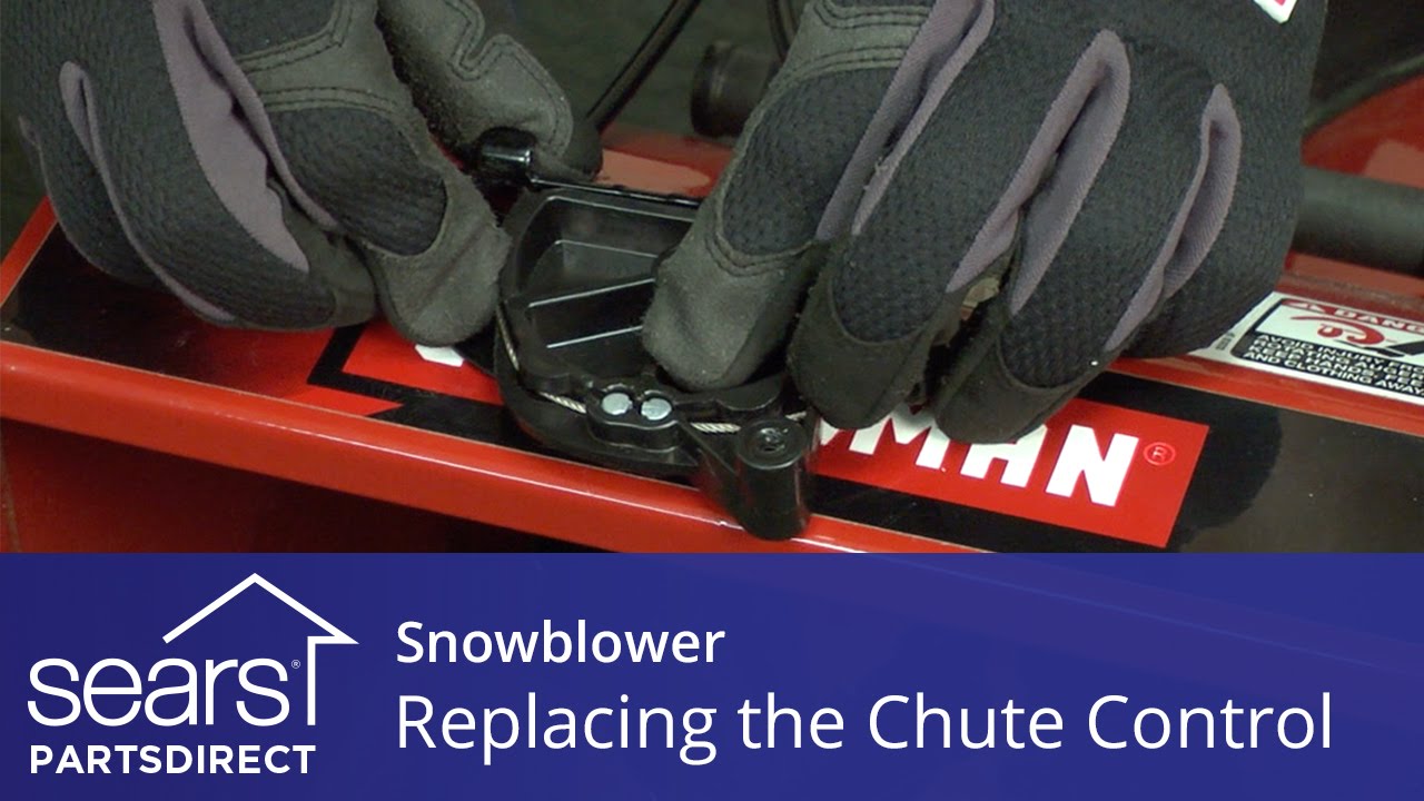 Replacing a 4-Way Chute Control Assembly on a Snowblower - YouTube