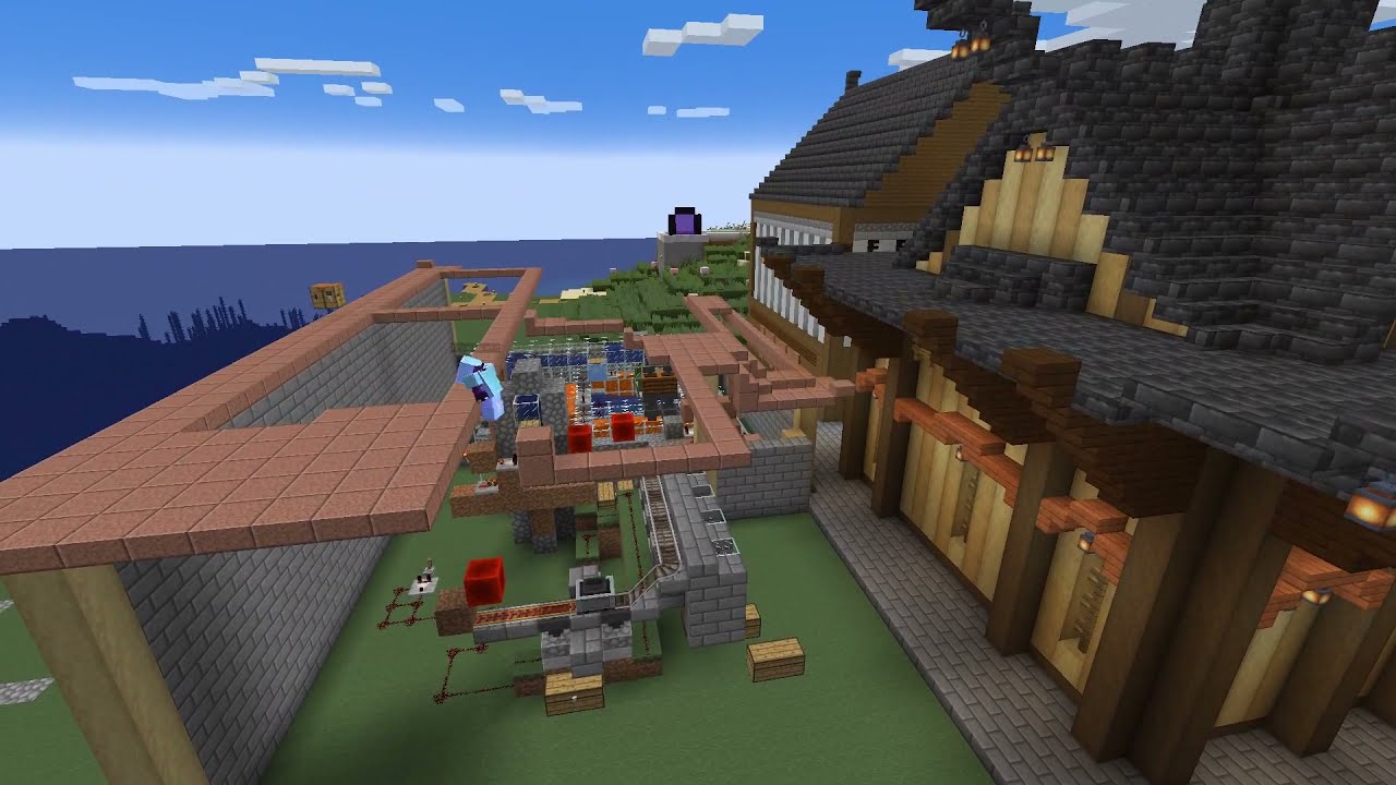 Minecraft Japanese Flower Shop - YouTube