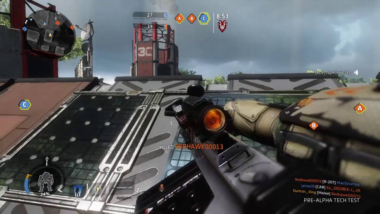 Titanfall 2 Tech Test first time - YouTube