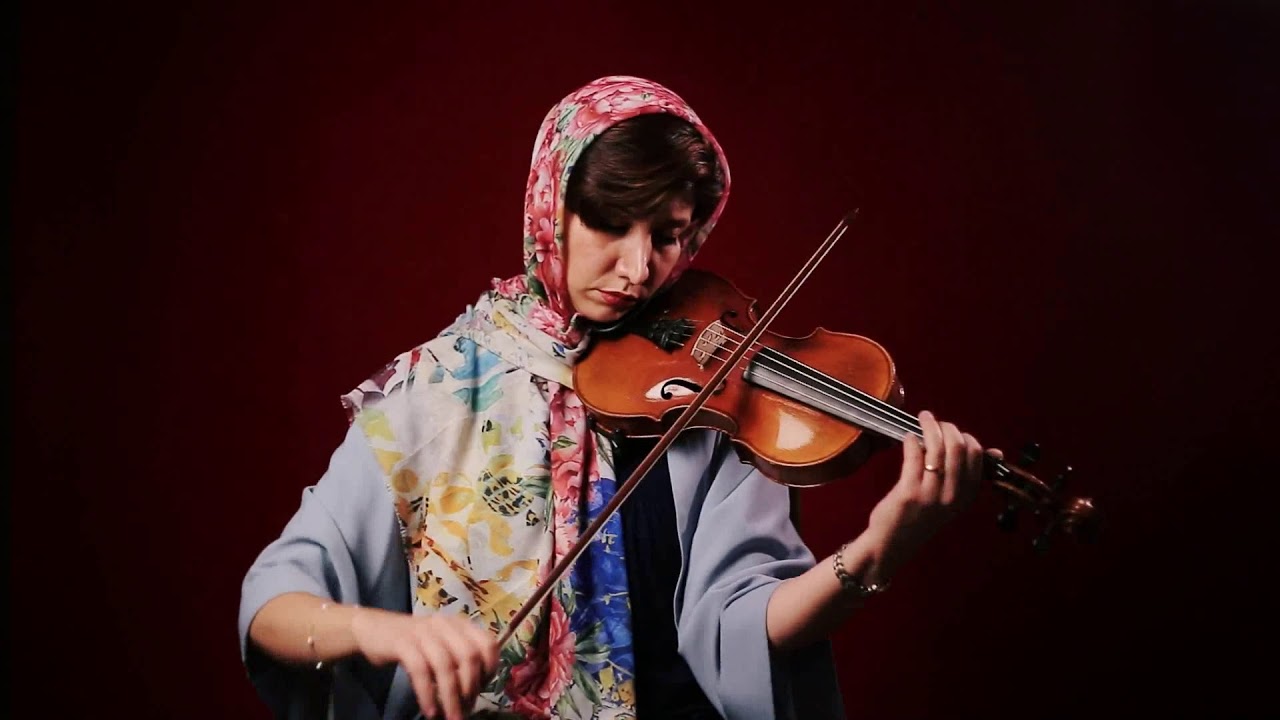 به ياد استاد على تجويدى ويولن آزاده شمس/ Memorial of Ali Tajvidi violon ...