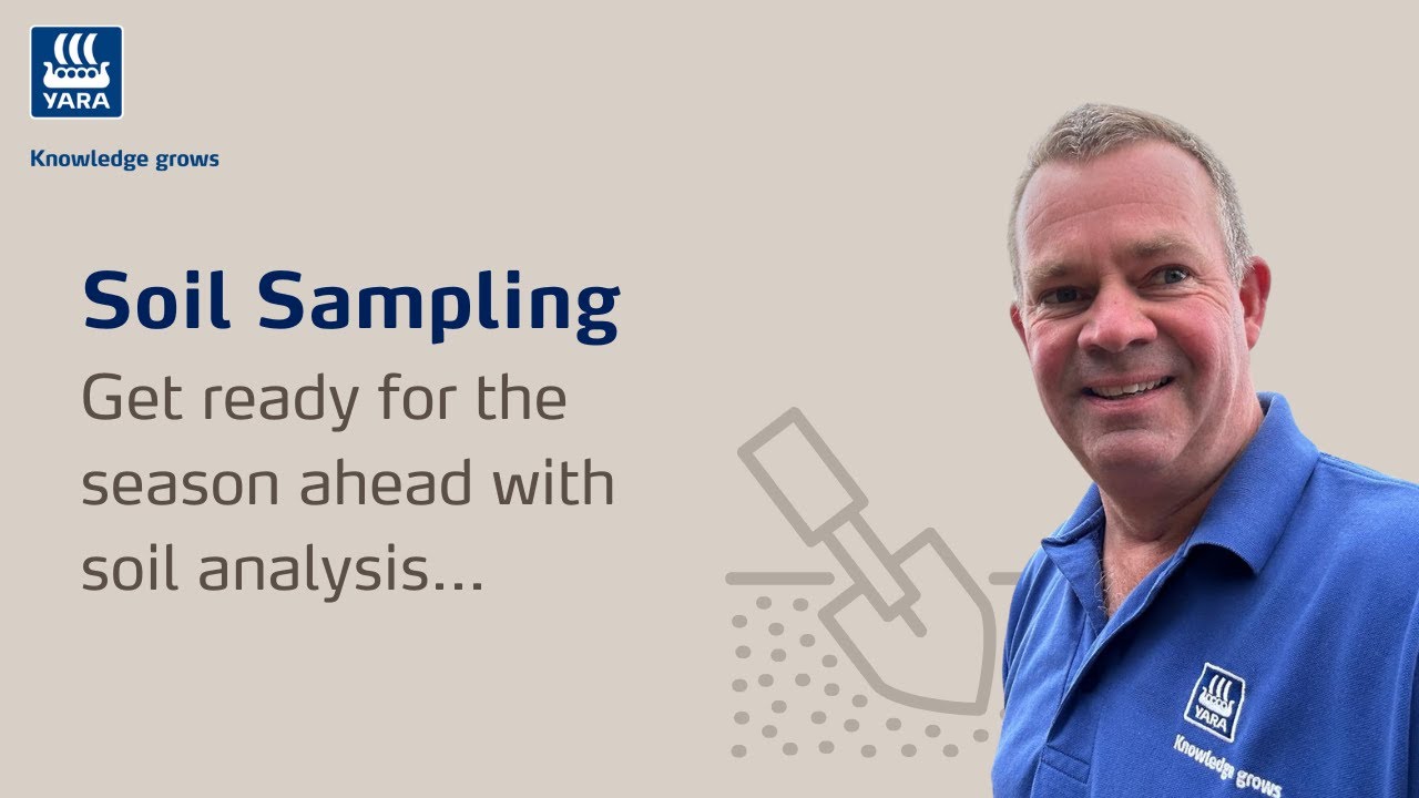 Now is the perfect time for soil sampling! - YouTube