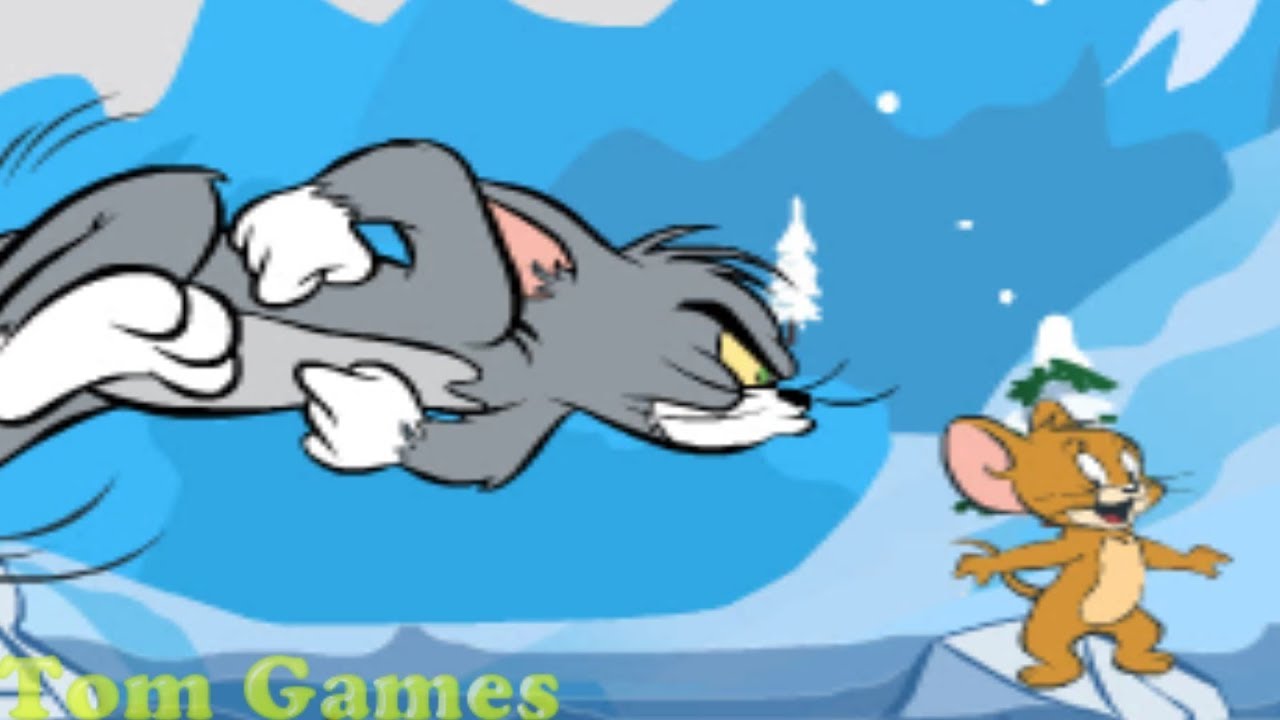 Tom and Jerry - Ice Jump - Tom Games - YouTube