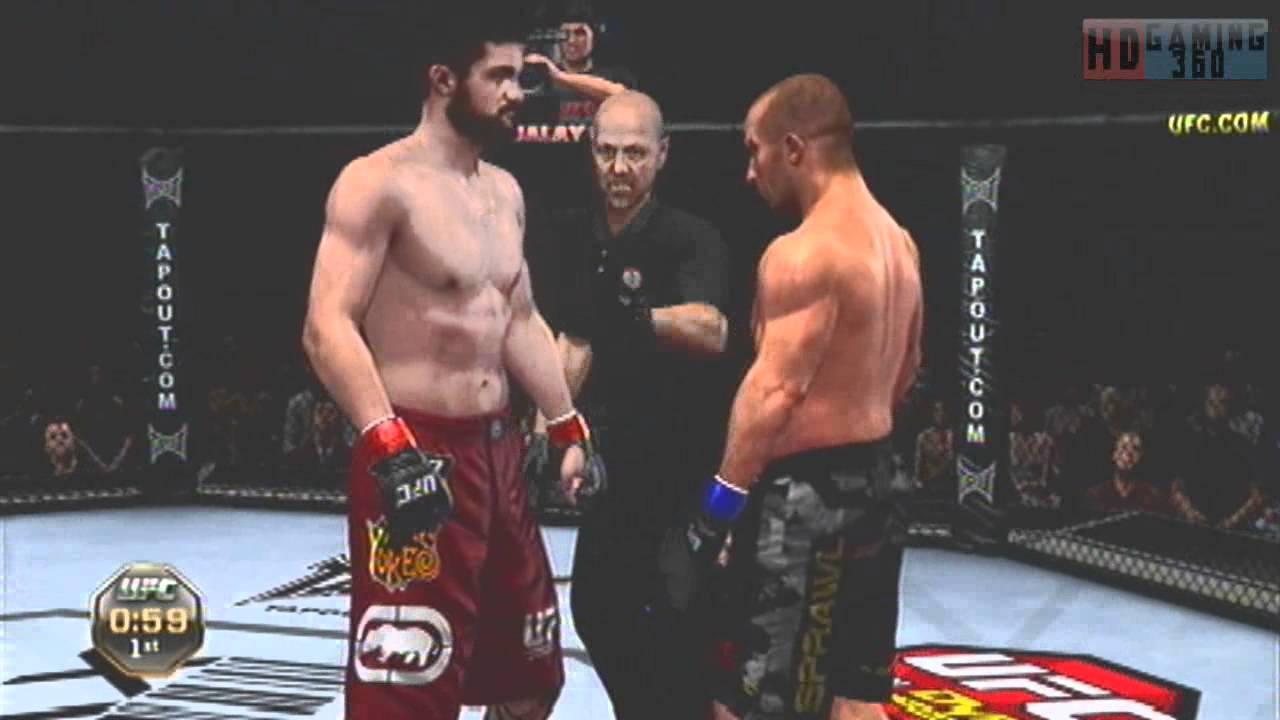 UFC Undisputed 2010 - Exhibition Mode - Dustin Hazelett VS Matt Serra ...