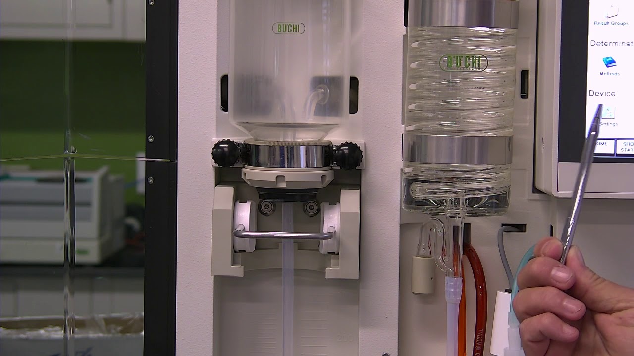 BUCHI K-375 Tube Sensor Adjustment Identification and Adjustment - YouTube