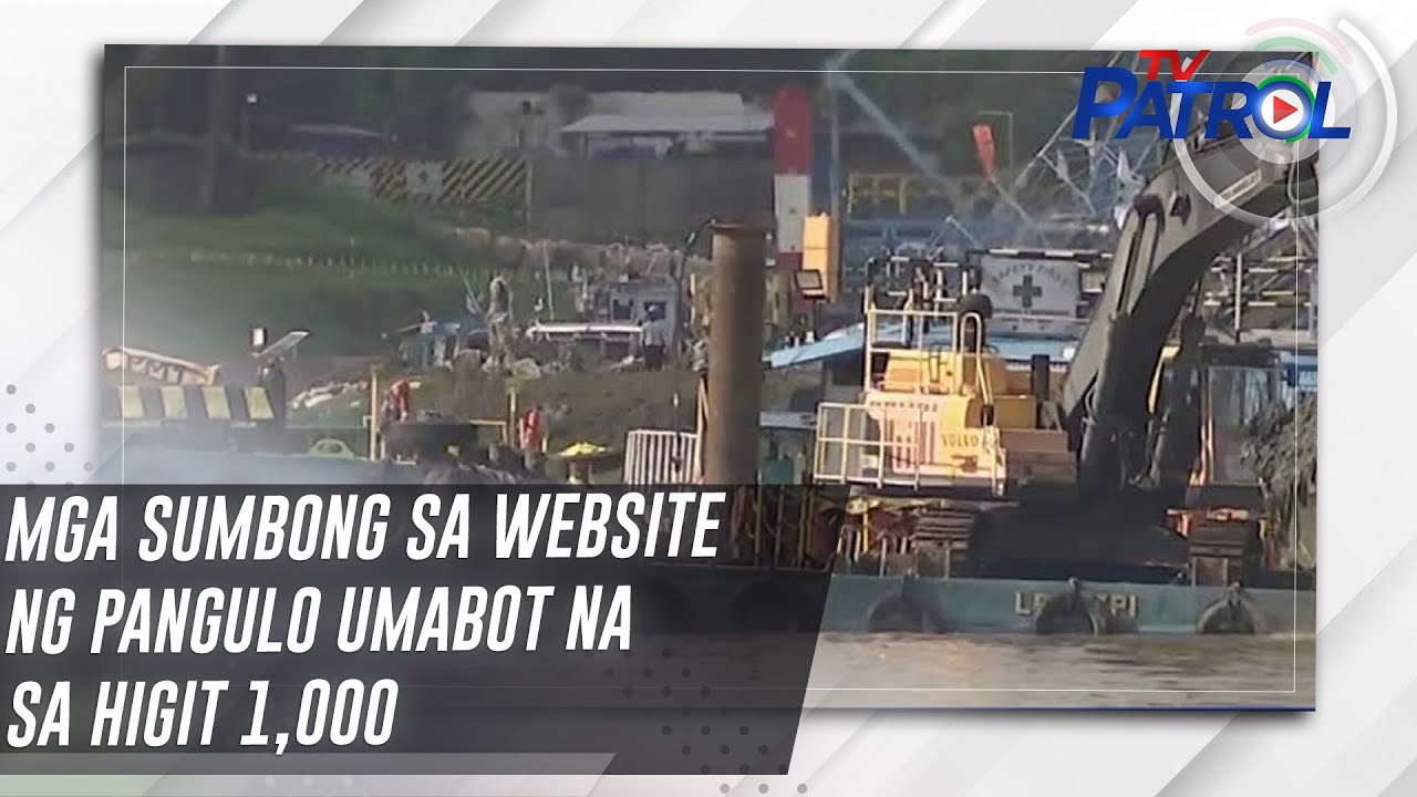 Mga sumbong sa website ng Pangulo umabot na sa higit 1,000 | TV Patrol ...