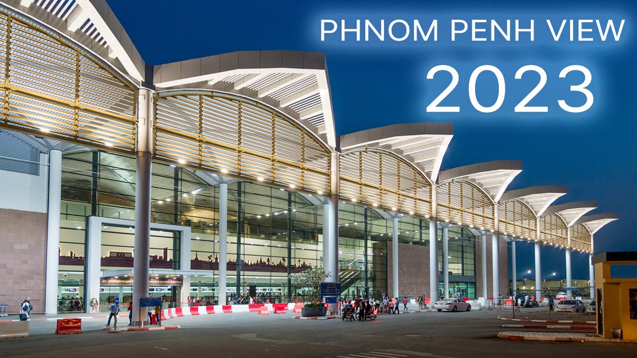 Phnom Penh View l From Phnom Penh International Airport To Central ...