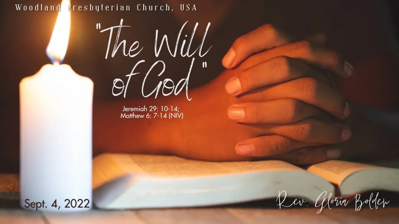 "The Will of God"-Rev. Gloria Bolden-Sunday, Sept. 4th, 2022 - YouTube