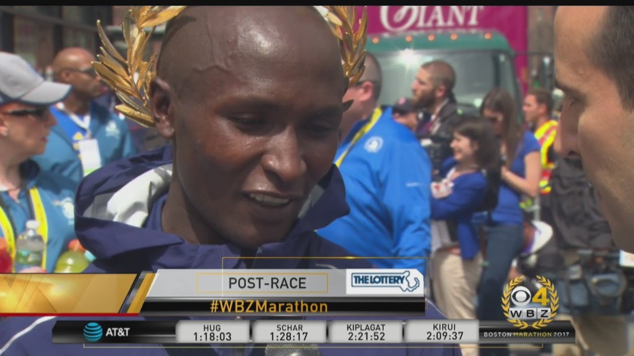 Geoffrey Kirui, Boston Marathon Men's Winner, Happy For Kenyan Sweep ...