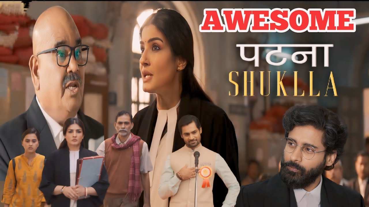 PATNA SHUKLA Trailer review By Filmy Bhola || Raveena Tandon - YouTube